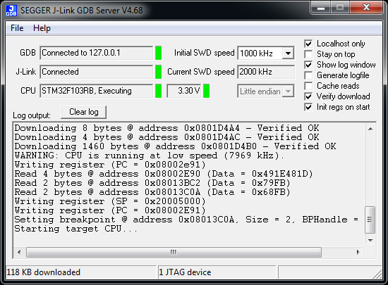 Hardware Debugging In Eclipse · Cleanflight